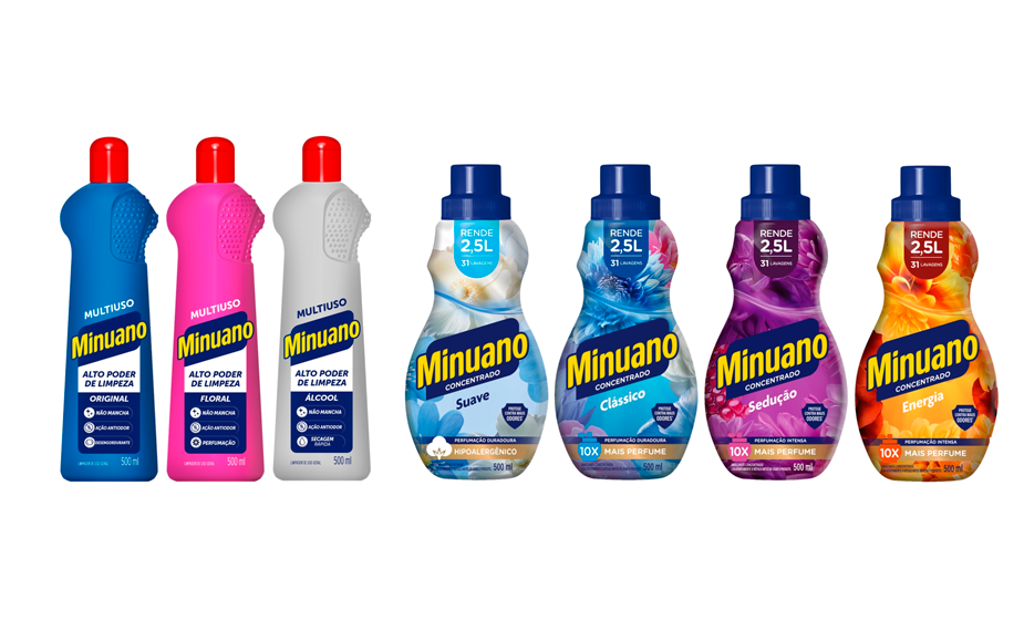 Minuano apresenta novos amaciantes concentrados e multiusos - Giro News