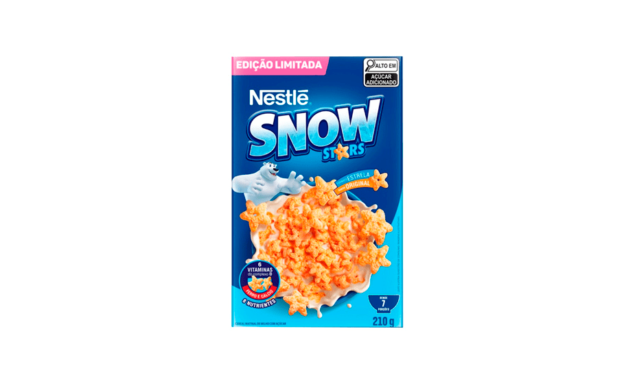 Nestlé lança, em edição limitada, Snow Stars - Giro News