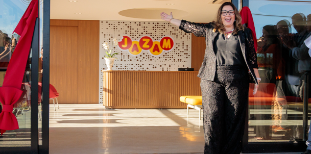 Jazam apresenta linha de snacks de amendoim na APAS Show - Giro News