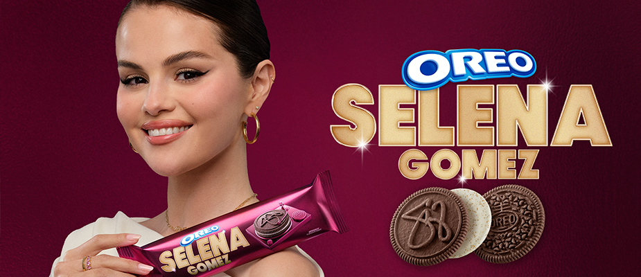 Oreo e Selena Gomez lançam biscoito em edição limitada - Giro News