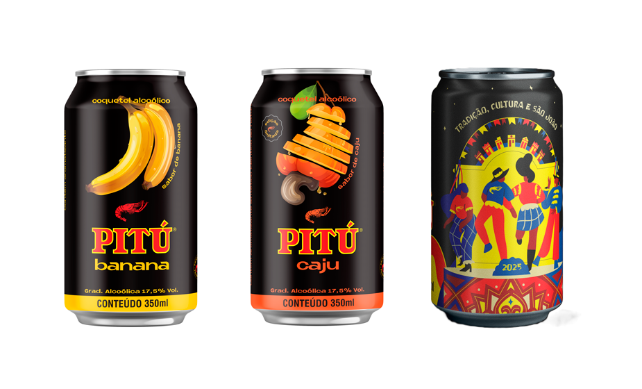 Pitú apresenta dois novos sabores na versão em lata - Giro News