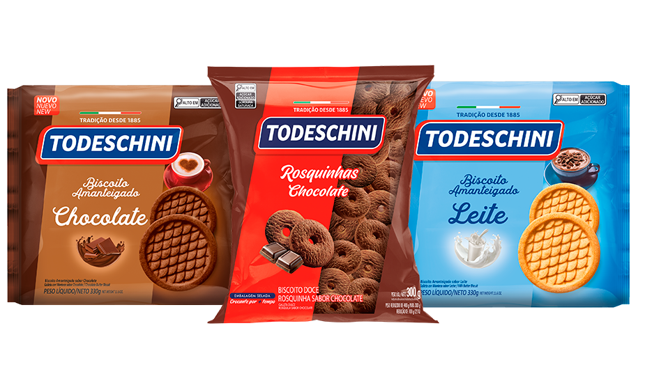 Todeschini amplia portfólio de biscoitos com três lançamentos - Giro News