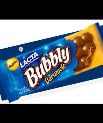 Lacta Lança Bubbly Caramelo - Giro News