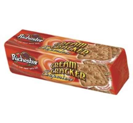 Biscoito Richester Superiore Cream Cracker - Giro News